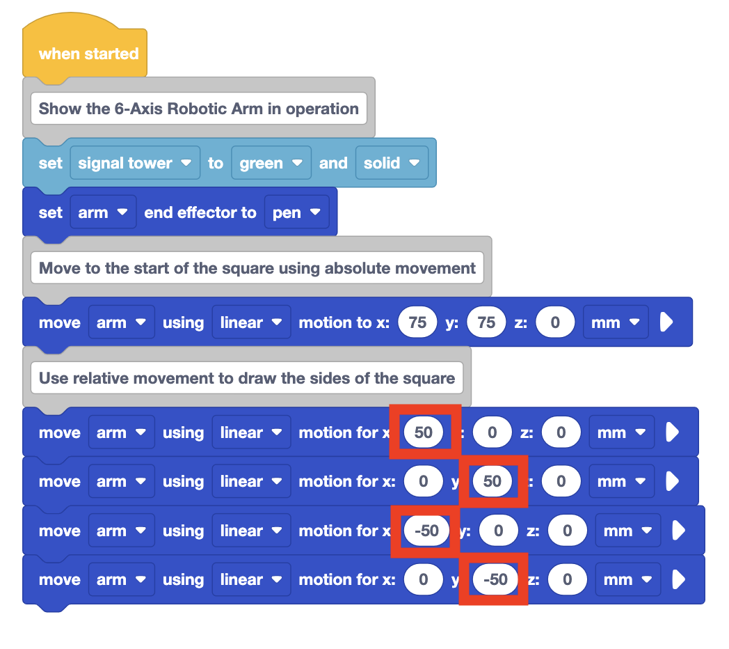 Unit 6 - Absolute vs Relative Movements - Lesson 3: Variables | VEX Education